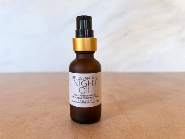 Rejuvenating Night Oil 1 oz – Mamāyurveda Medicinals